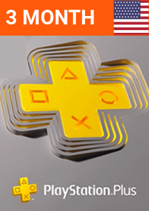 3 Month PSN Plus Essential Subscription (USA) (PlayStation Network)